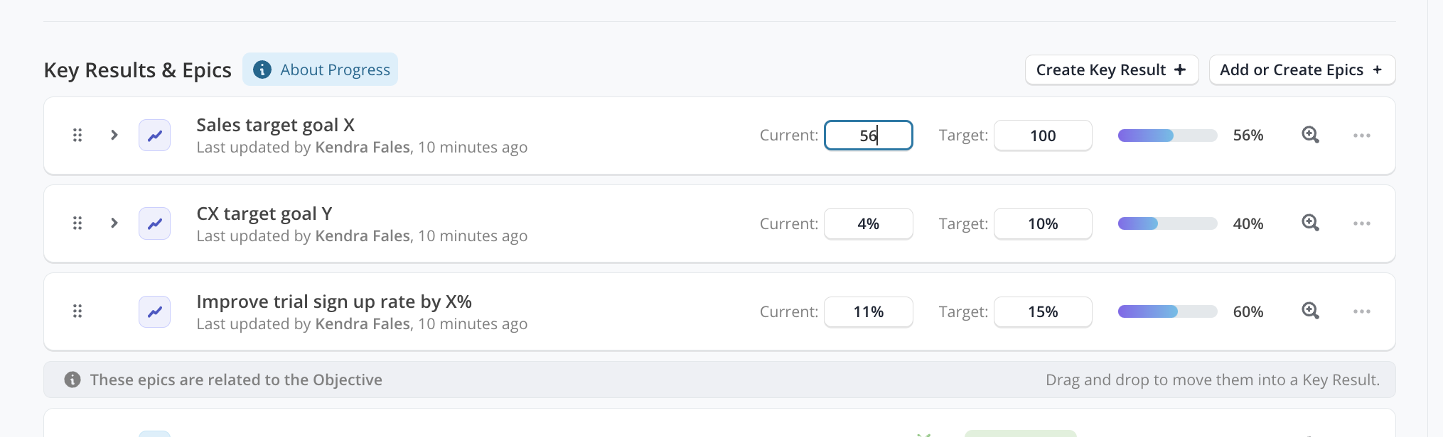 The Objectives Page – Shortcut Help Center