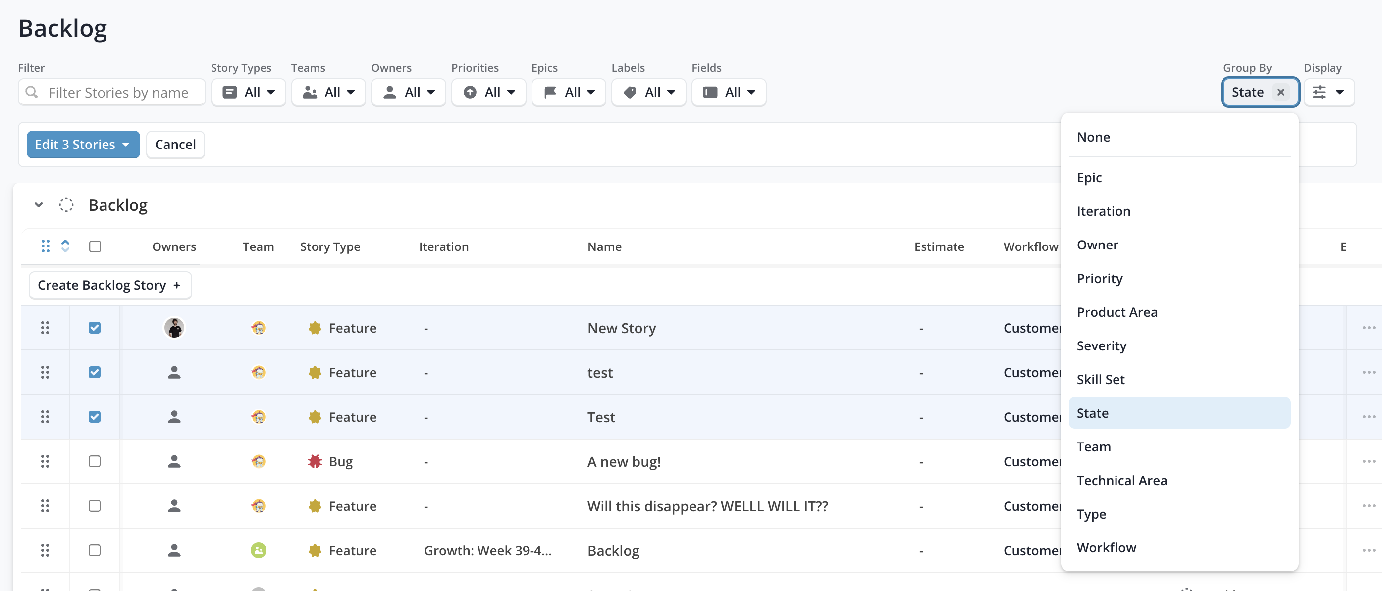 Backlog Page Overview – Shortcut Help Center Backlog Page Overview – Shortcut Help Center