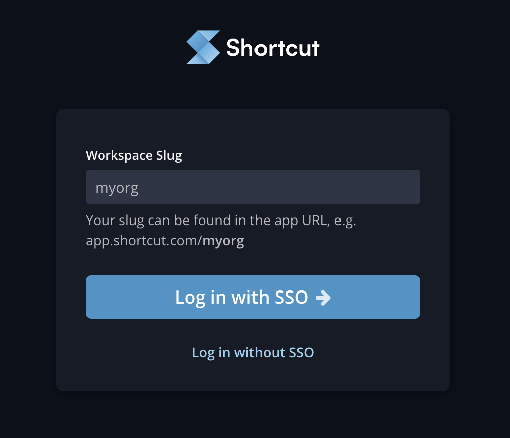 SAML SSO (Single Sign On) – Shortcut Help Center
