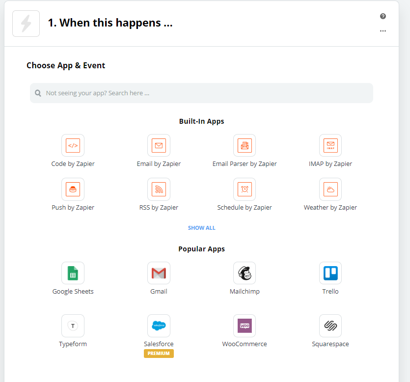 Setting Up Zapier Integrations – Shortcut Help Center